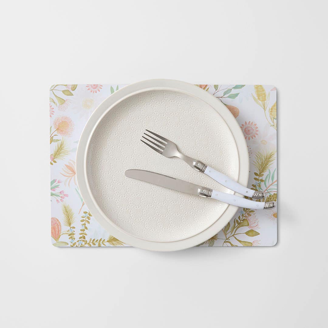 Shop Priscilla Placemat and Coaster - Sets of 4 Online|Bed Bath N' Table